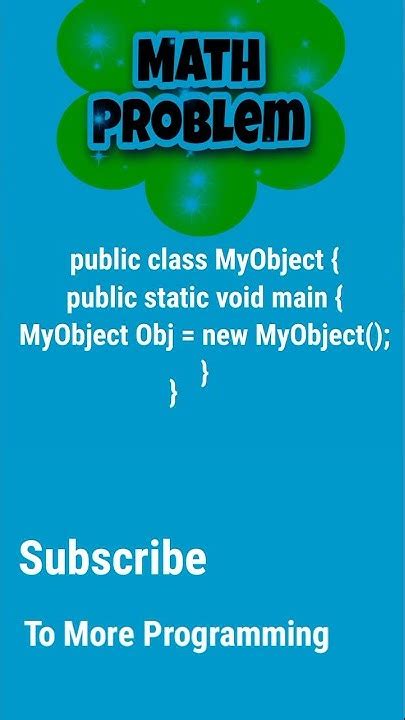 Java Object Creation Youtube