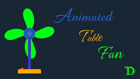 create a animated rotatable fan with html and css step by step tutorial youtube