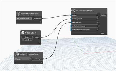 Remove Surface Boundaries Civil 3d Dynamo