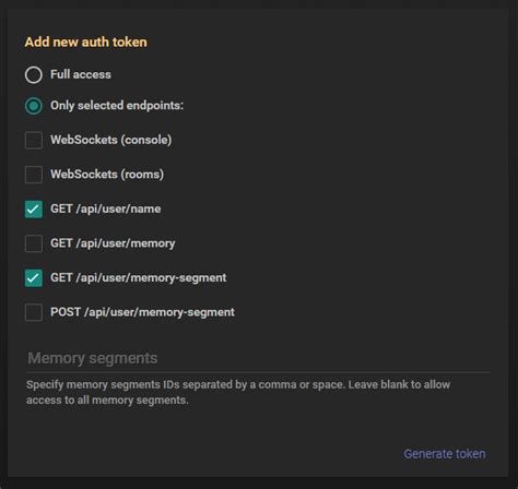 Auth Tokens Screeps Blog