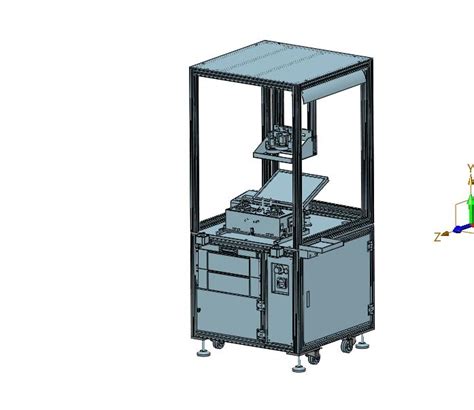 音响通电测试工作台 Step 模型图纸下载 懒石网