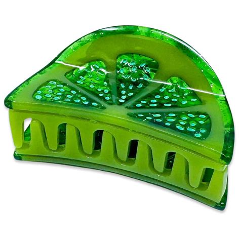 Mini Lime Slice Hair Claw Jenny Lemons Outer Layer