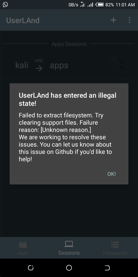 bug report · issue 1052 · cypherpunkarmory userland · github