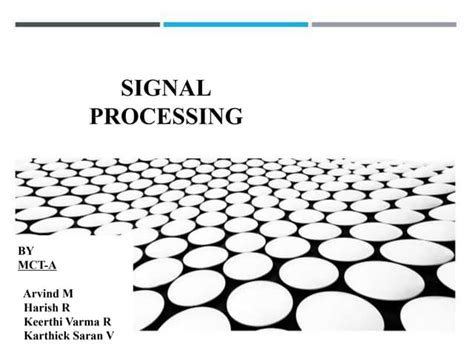 Signal Processing Krishhnovpptx