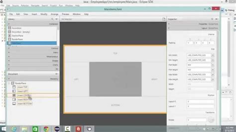 Javafx With Scene Builder Lecture 2 Buttons Load Main Items Fxml