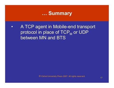 Mobile Computing Indirect Tcp