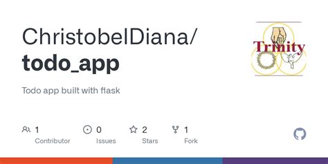 Github Christobeldianatodoapp Todo App Built With Flask