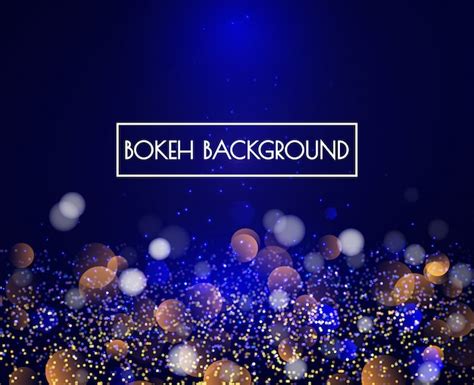 Premium Vector Red Vector Bokeh Background