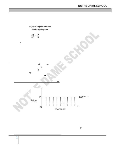 Unit 4 Elasticity Of Demand Cost Producer Equilibrium Pdf Demand
