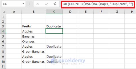 Formula To Find Duplicates In Excel 6 Easy Ways Exceldemy