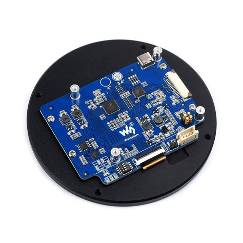 3 4 dsi round touch display 800x800 the pi hut