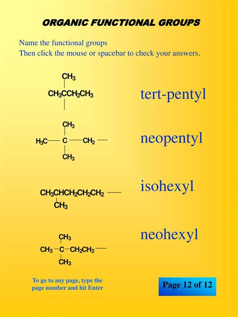 Tert Butyl Methyl Functional Groups