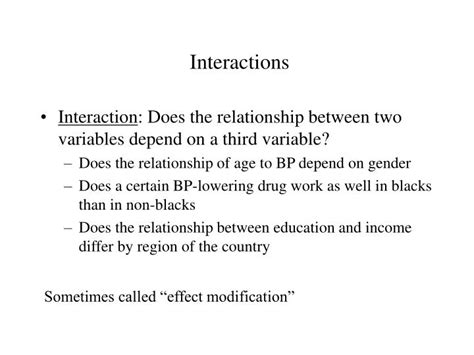 ppt interactions powerpoint presentation free download id 3299227