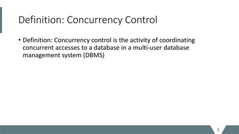 Distributed Systems and Concurrency: Concurrency Control in Local and Distributed Systems Majeed ...