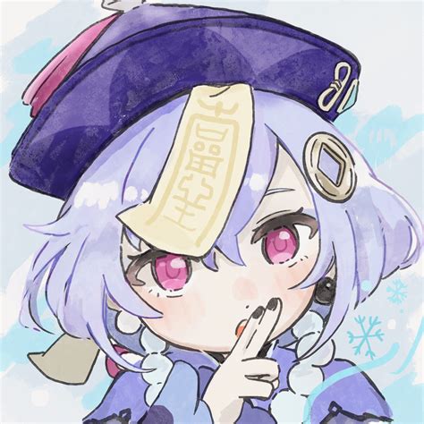 Qiqi Genshin Impact Drawn By Mamu Ma 6pa Danbooru