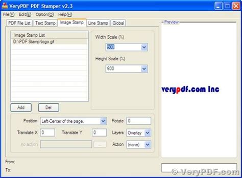 Add Image PDF Stamp VeryPDF Knowledge Base