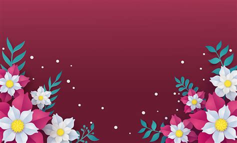 파스텔 색조의 현실적인 그림자가 있는 벡터 아트 디자인에서 자른 꽃 종이 프레임 또는 공간 잡지 웹 쇼핑몰의 간판 및 기타에