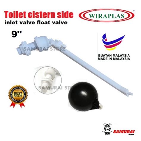 Wiraplas Toilet Cistern Side Inlet Float Valve Replacement Side Inlet Float Valve Arm