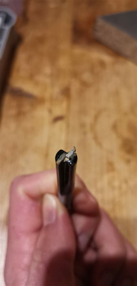 Chipping Coating On New Router Bits Finewoodworking