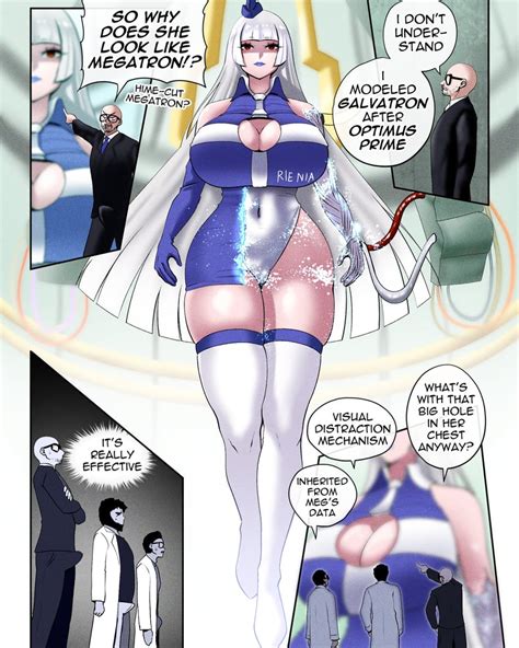 Megatron Megatron And Galvatron Transformers And 2 More Drawn By