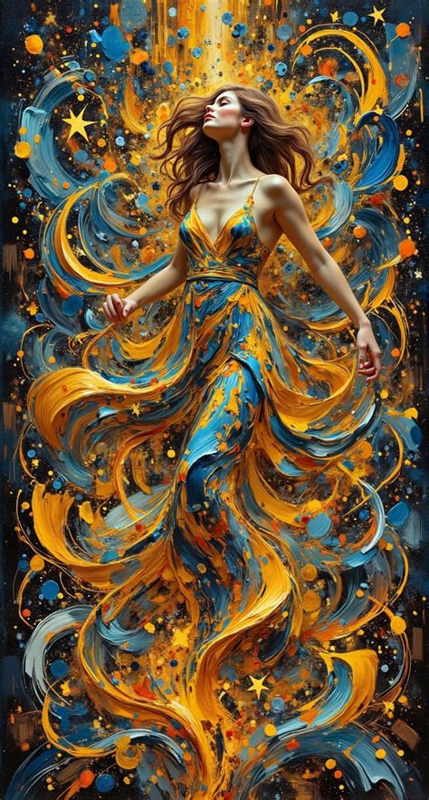 Create A Dynamic Abstract Expr Image Created By Zloyork Tensorart