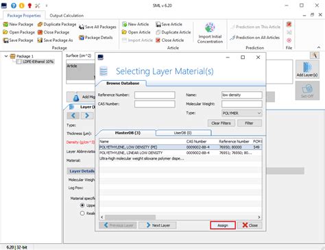 Advanced Specific Migration Limit Software For Prediction Of Diffusion