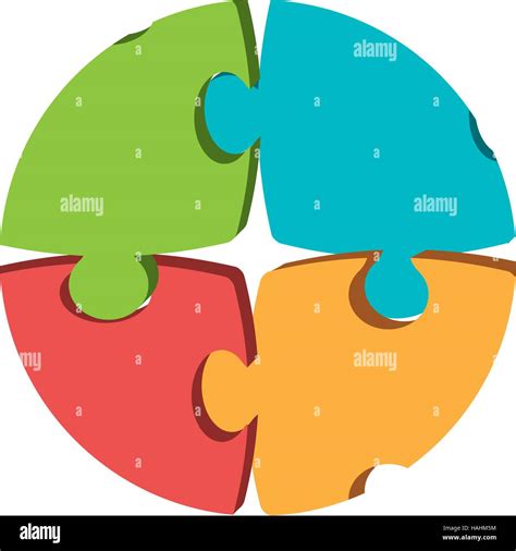 Puzzle Piece Solution Icon Vector Illustration Design Stock Vector