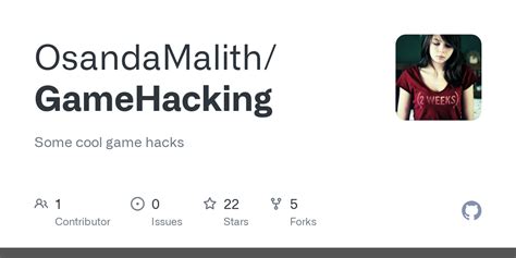 github osandamalith gamehacking some cool game hacks