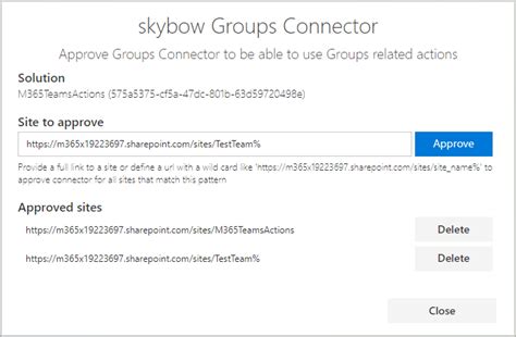 skybow m365 connectors skybow portal