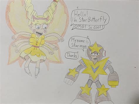Star Man meets Star Butterfly by protoman17 on DeviantArt