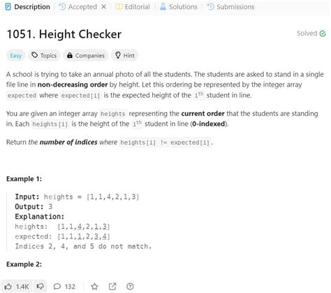 Pavankumar Pattar On Linkedin Day6 Leetcode 100daysofcode 100daysofcodechallenge Leetcode1051