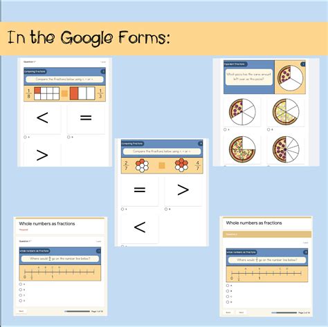 Equivalent Fractions Distance Learning Google Slides And Forms Teacha