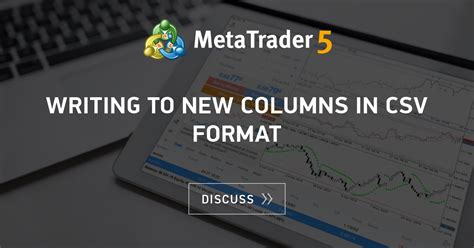 Writing To New Columns In Csv Format Symbols Mql4 And Metatrader 4