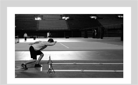 Starting Position For The 20 M Sprint Test Download Scientific Diagram