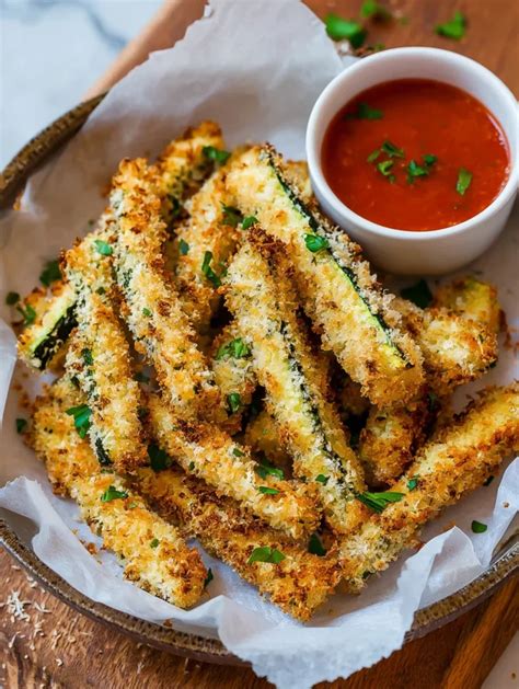 Parmesan Zucchini Fries Recipe For Healthy Snack