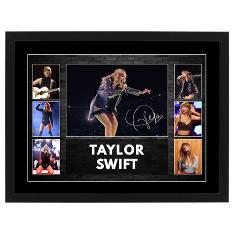 Music Taylor Swift Framed Pre Print Collage V2 Taylormade