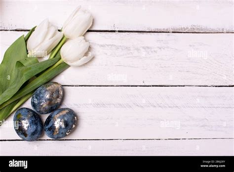 Frame Background With Robin Blue Eggs Eggs With Copy Space For Text Isolated Ester Concept