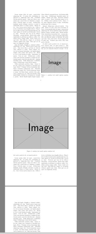 Floats Figure Environment Skips Page After Figure On First Page TeX LaTeX Stack Exchange