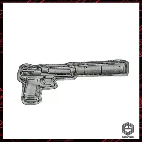 Patch Esc23 Black Patch E Adesivi Escworks