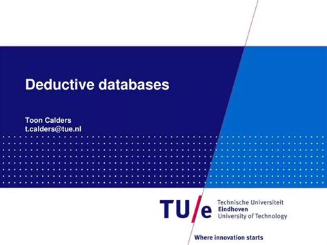 Ppt Deductive Databases Powerpoint Presentation Free Download Id
