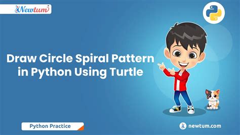 Draw Circle Spiral Pattern In Python Using Turtle Newtum