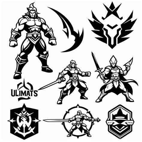 Logo Ideas For Fighting Ultimate Clash Of Legends Stable Diffusion