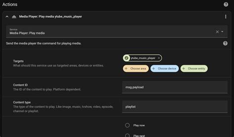 How To Use Mqtt Payload In An Automation Action Configuration Home