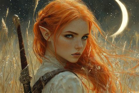 Wood Elf Ranger By Aluverse On Deviantart