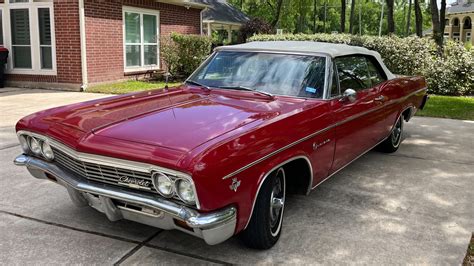 1966 Chevrolet Impala Convertible For Sale At Auction Mecum Auctions