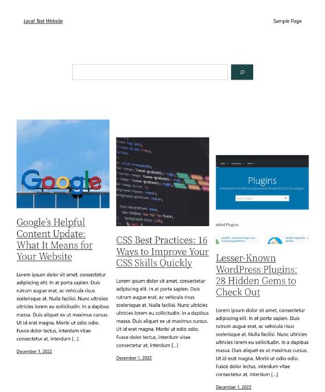 how to easily customize the wordpress search results page