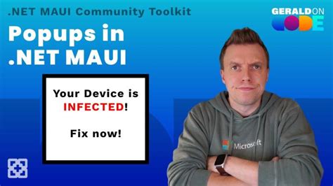 Gerald Versluis On Linkedin Showing Popups In Net Maui With Net Maui
