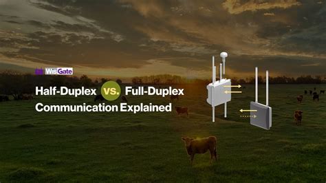 Half Duplex Vs Full Duplex Communication In Lorawan® Deployments