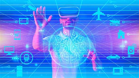 Internet Of Things Or Iot Concept Of Man With Ai Brain And Connectivity