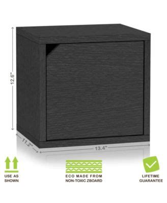 Way Basics Eco Stackable Connect Storage Cube With Door Macy S